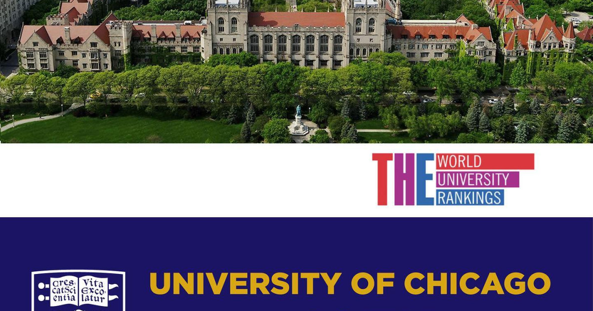 The University of Chicago Ranked 10th Globally For a Second Consecutive ...